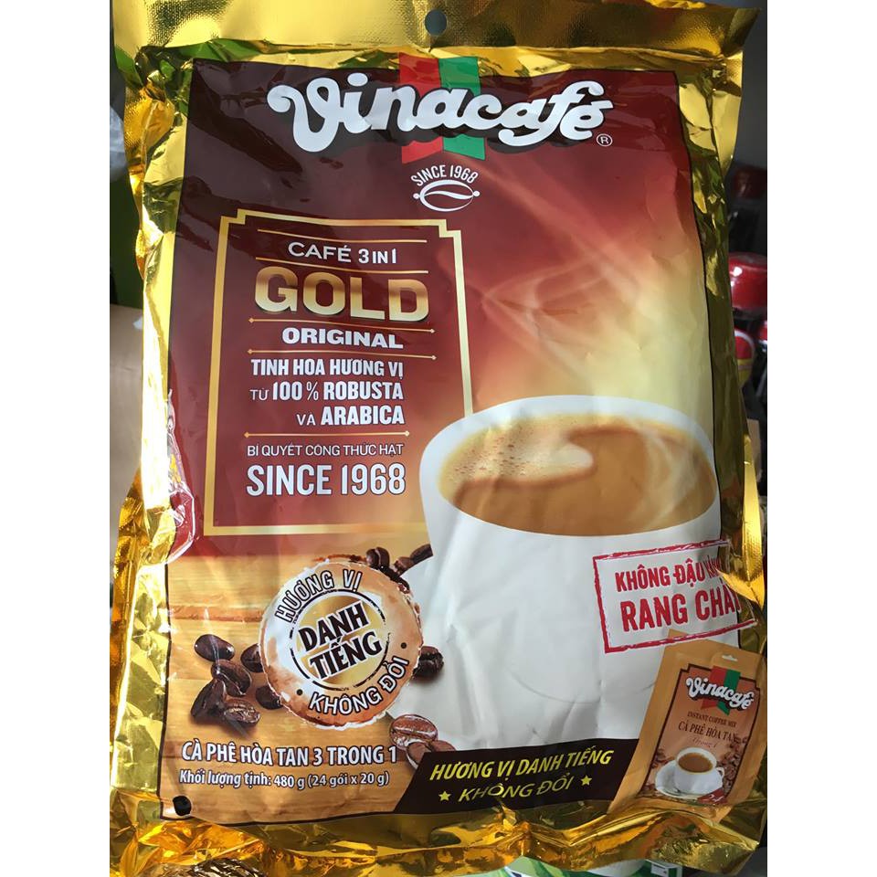 Cà Phê Vinacafe 24 gói * 20g | Shopee Việt Nam