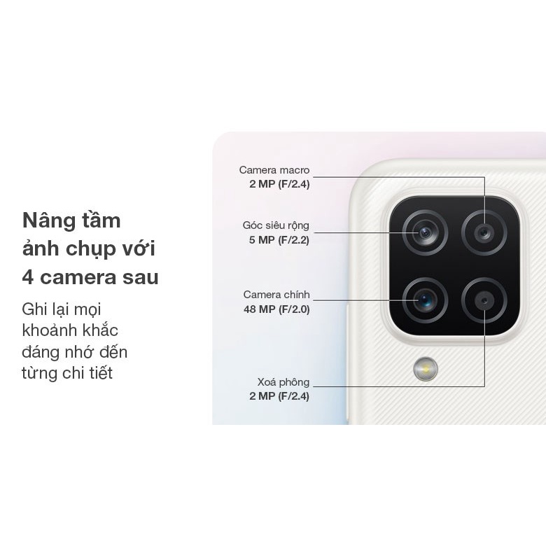 Điện thoại Samsung Galaxy A12 SM A127F Black (Exynos850) Bảo hành 12 ...