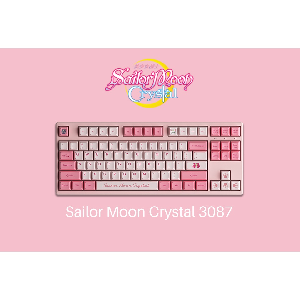 Bàn phím AKKO 3087 Sailor Moon Crystal, AKKO CS sw - Sakura (Mới, hàng ...