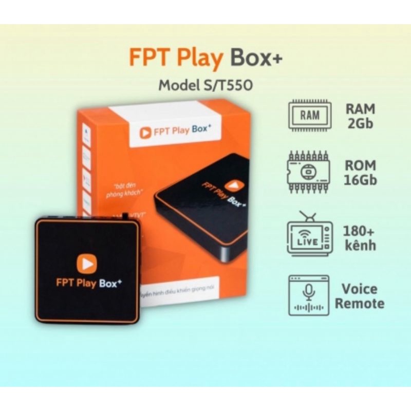 FPT Play Box T550 chính hãng, kèm Remote Voice. | Shopee Việt Nam