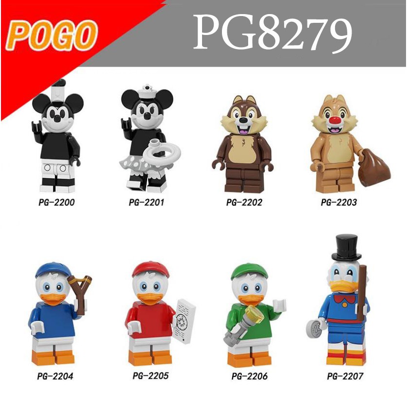 Đồ chơi lắp ráp mô hình Minifigures chuột Mickey PG8279 | Shopee Việt Nam