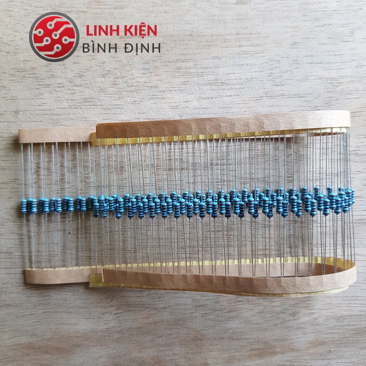 Túi 200 điện trở 1/4W ( 1K, 2K, 2K2, 4K7, 6K8, 10K, 15K, 39K, 43K, 100K ...