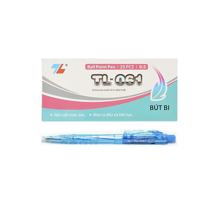 Bút bi TL-061 (Hộp 20 cây) | Shopee Việt Nam