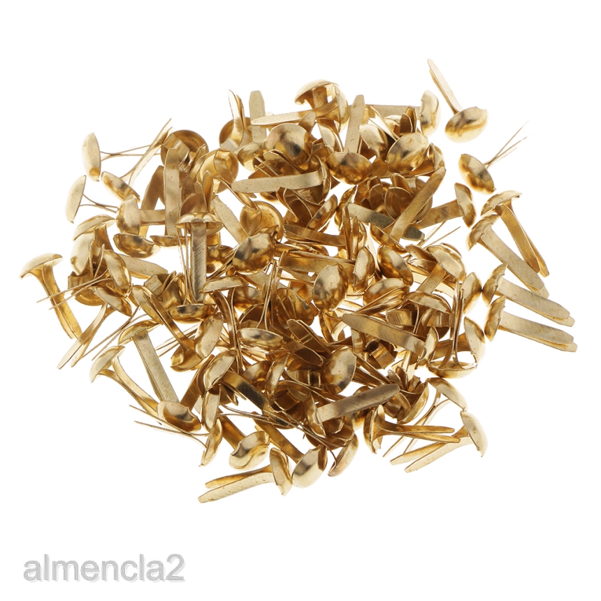 200pcs Metal Split Pins Brads Paper Fasteners DIY Scrapbooking ...