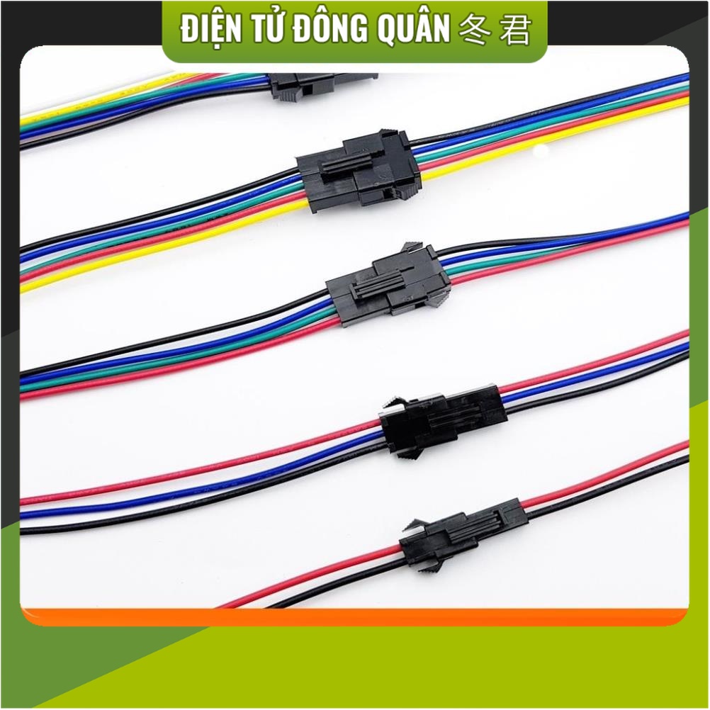 [HCM] Cặp Jack kết nối đực cái 2.54mm dài 40cm SM-2P / SM-3P / SM-4P / SM-5P / SM-6P [ĐIỆN TỬ ...