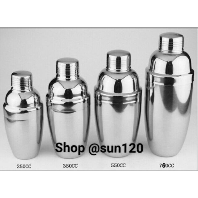Bình lắc pha chế shaker cocktail trà sữa inox | Shopee Việt Nam