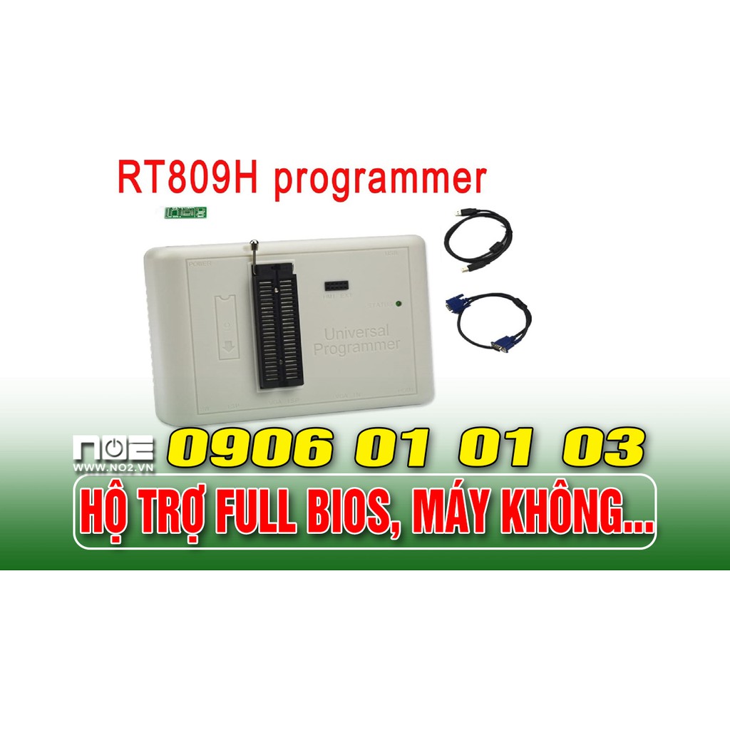 Máy nạp rom bios RT 809H, Chỉ có máy không- BẢO HÀNH 1 THÁNG | Shopee Việt Nam