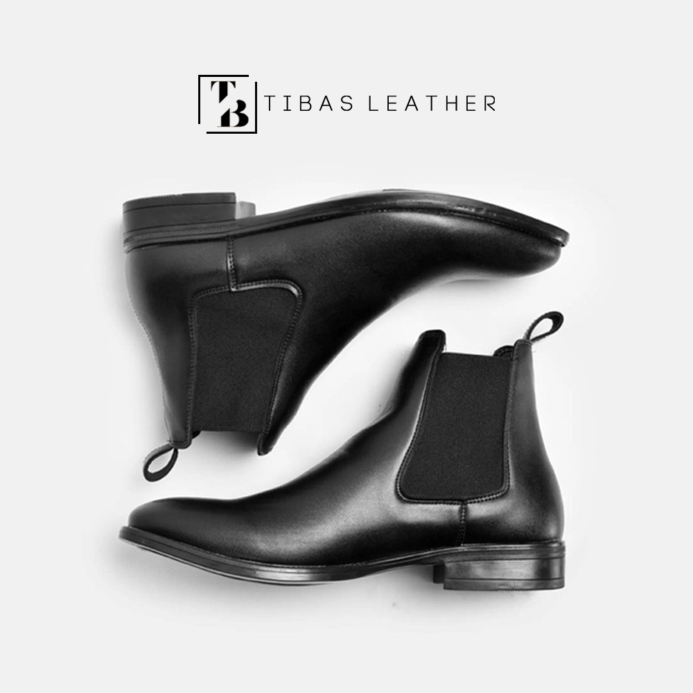 Giày Chelsea Boots Da Nguyên Tấm Cao Cấp Không Nhăn, Chelsea Boot Cổ ...