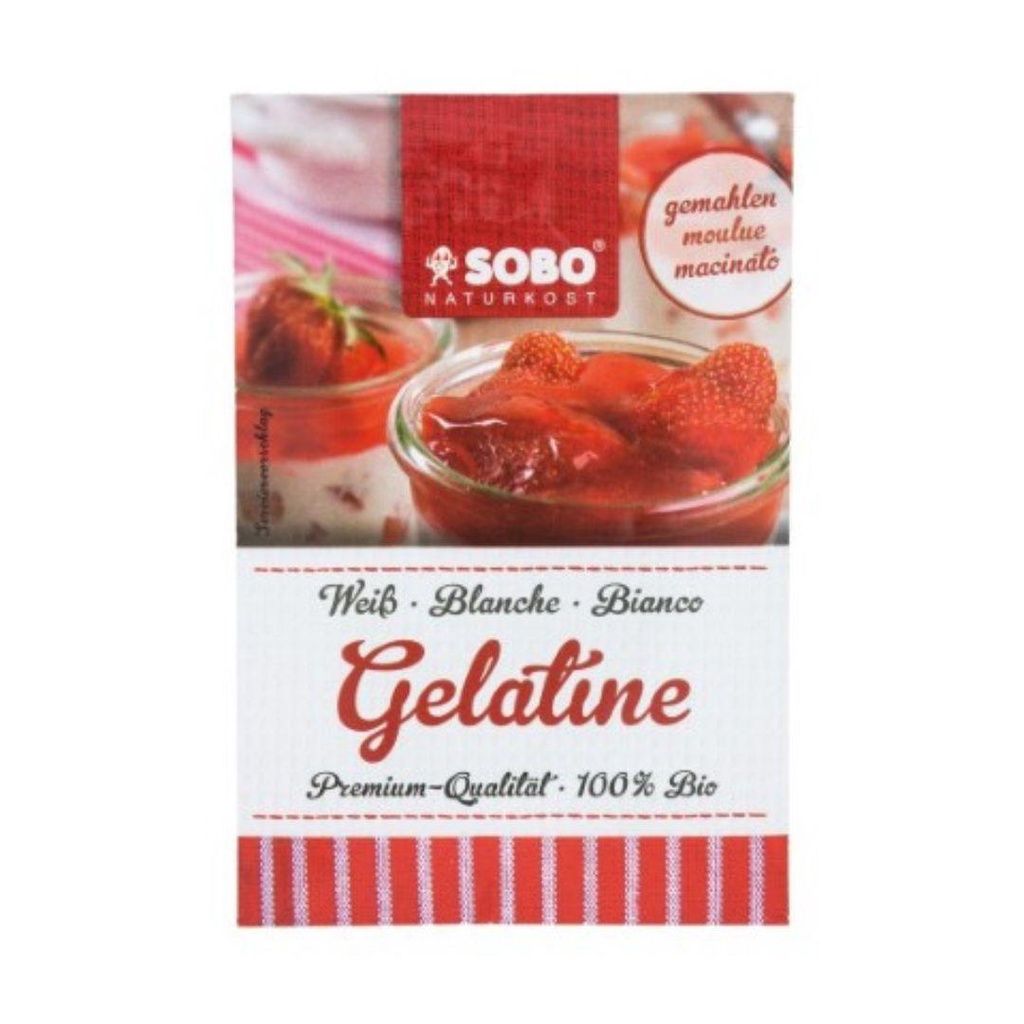 Bột Gelatine Hữu Cơ Cho Bé Sobo Naturkost Organic Gelatin Powder 9g ...