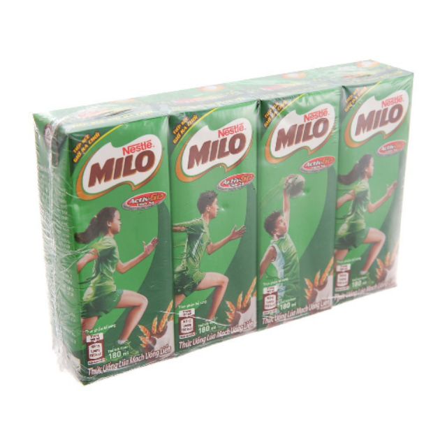 Sữa socola milo hộp 180ml | Shopee Việt Nam