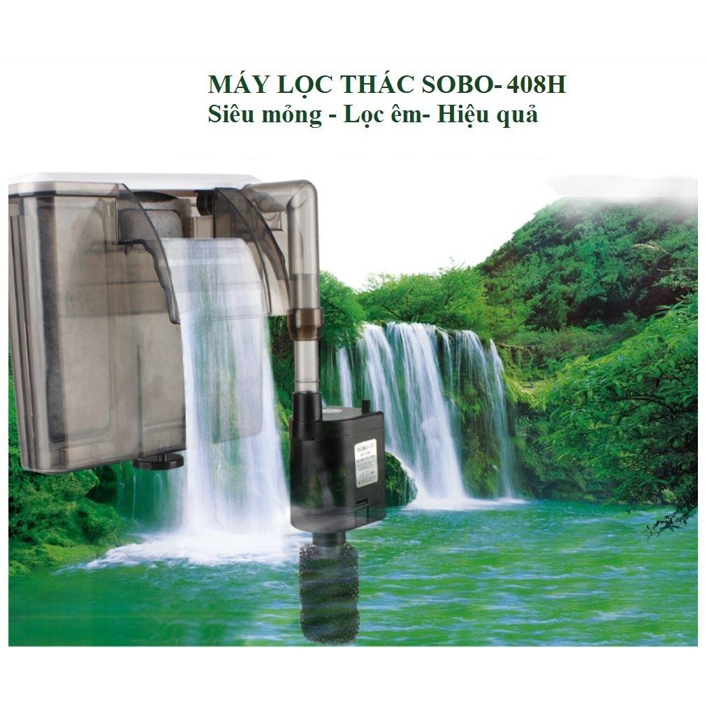 LỌC THÁC - Lọc Treo hồ cá SOBO WP-408H - Hàng Công Ty | Shopee Việt Nam