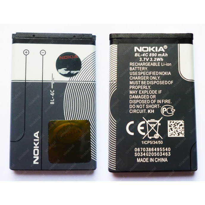 PIN 4-5C NOKIA ZIN CHÍNH HÃNG | Shopee Việt Nam