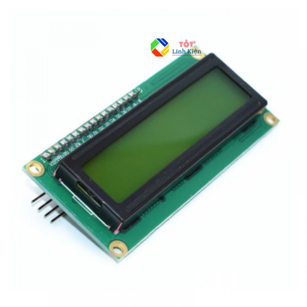 Màn Hình LCD 1602 tích hợp mạch chuyển đổi I2C đã hàn sẵn (hai màu xanh ...