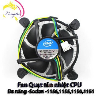 Quạt tản nhiệt CPU đa năng,socket 1156,1155,1150,1151 cũ fan zin box | Shopee Việt Nam