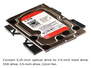 Con 2 5in Drive Bay Adapter HDD SSD Gắn Giá Đỡ 5 25 Inch Đến 3 5 Inch ...