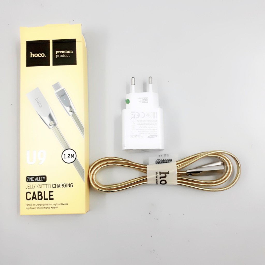 Bộ Cáp Sạc cho SamSung [CỦ SẠC NHANH + CÁP HOCO U9] Có Hỗ Trợ Sạc Nhanh ...