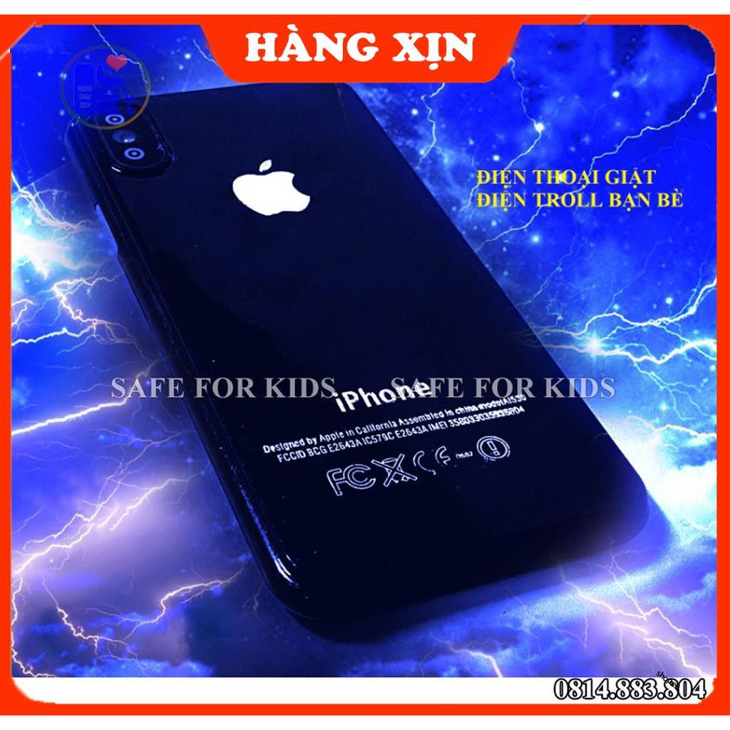 Điện Thoại Giật Điện - Đồ Chơi Ảo Thuật Troll iPhone XS Max Giật Điện ...