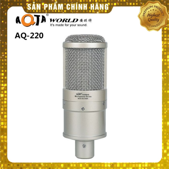 Mic Thu Âm Cao Cấp AQTA AQ220 | Shopee Việt Nam