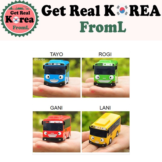 ★Tayo★ Korea Kid Baby Toy Special Edition 4 Little Bus Set | Shopee ...