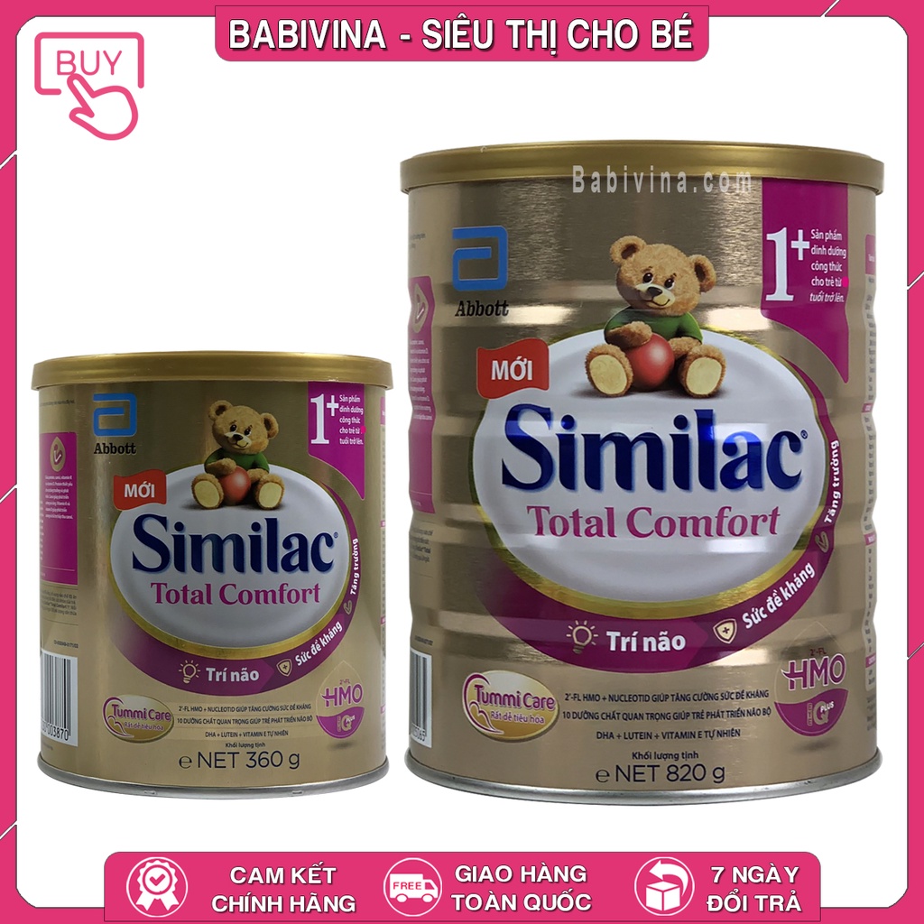 [LẺ GIÁ SỈ] Sữa Similac Total Comfort Số 1+ 360g - 820g | Mua Similac ...