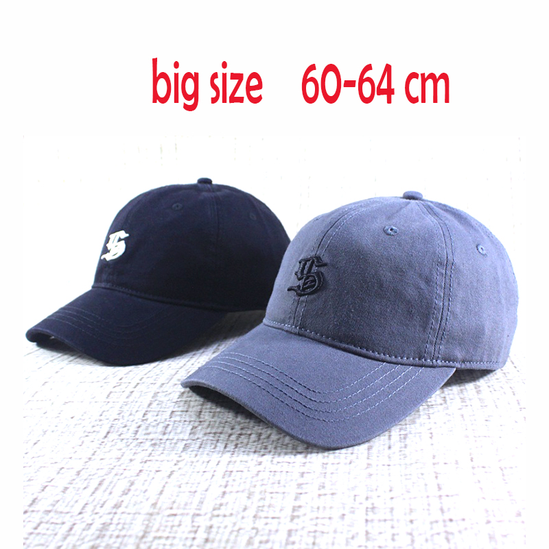 baseball cap women men snapback hat big size cap for the big head ...