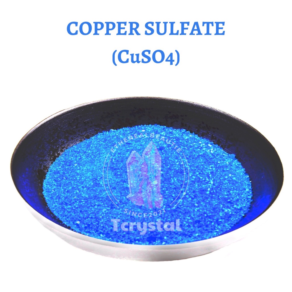 CuSO4 - 1000g - Gói bột không kèm dụng cụ nuôi l TCrystalStore | Shopee ...