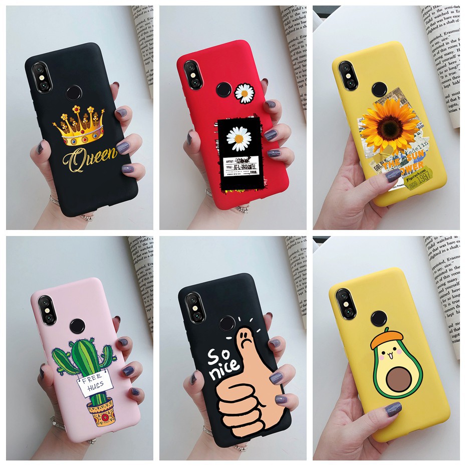 Ốp điện thoại silicon mềm màu kẹo thời trang cho Xiaomi Mi 6x Mi A2 Lite Mi a2 | Shopee Việt Nam