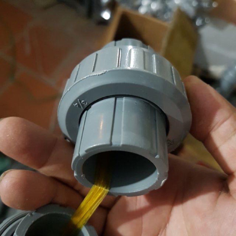 Rắc co nhựa ống pvc các cỡ 21, 27, 34. Zắc co ống nhựa. Zacco. | Shopee ...