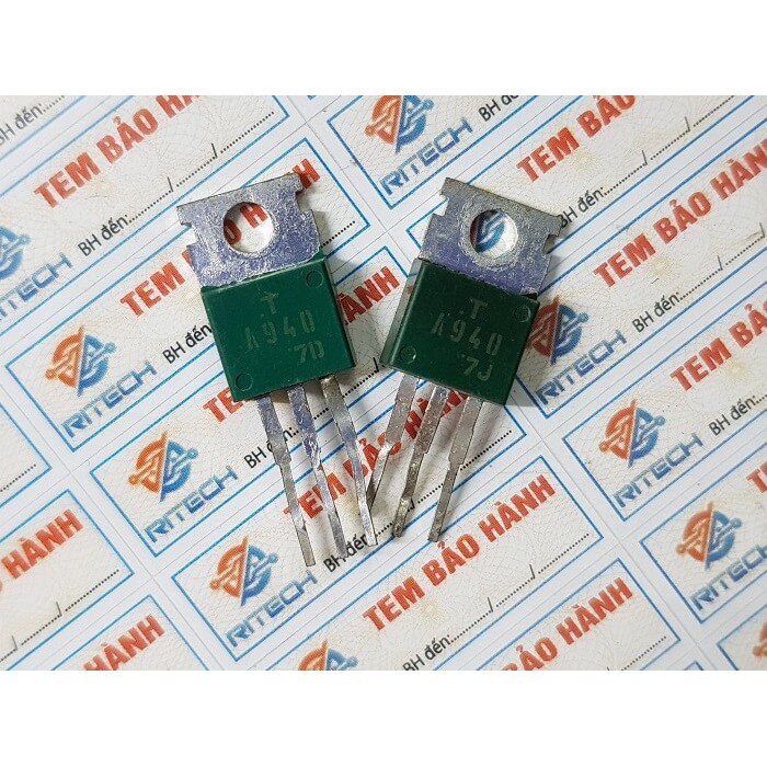 [Combo 10 chiếc] A940, 2SA940 Transistor PNP 150V/1.5A TO-220C TM ...