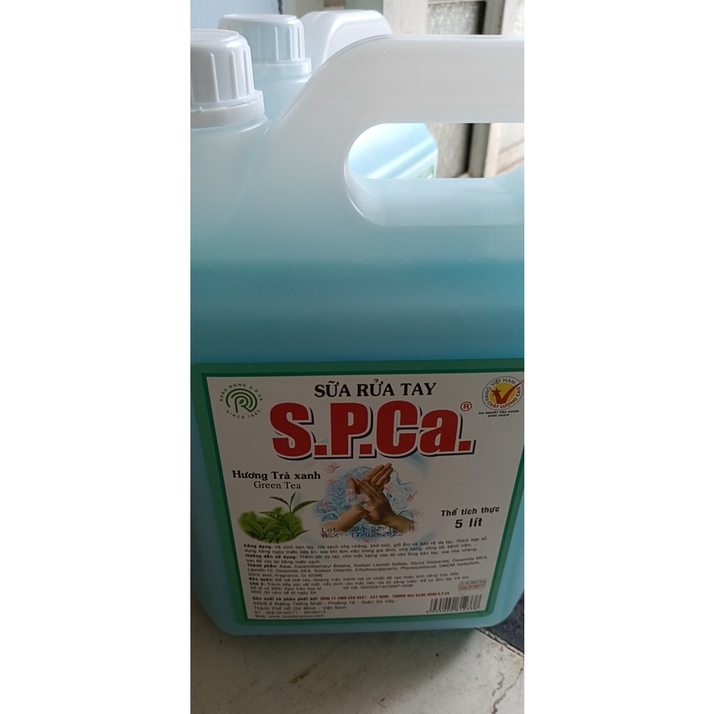 Nước rửa tay khử trùng S.P.Ca 5L | Shopee Việt Nam