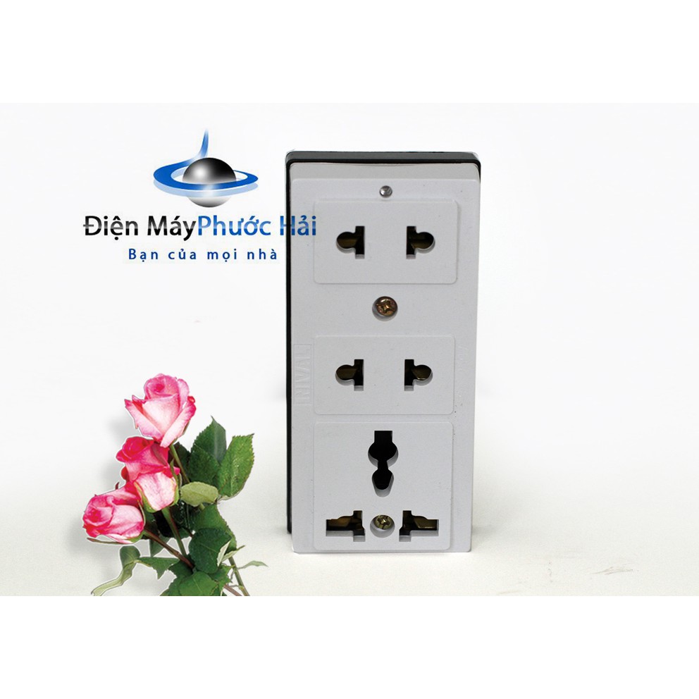 Ổ Cắm Điện 3 Ổ nhản hiệu NIVAL | Shopee Việt Nam