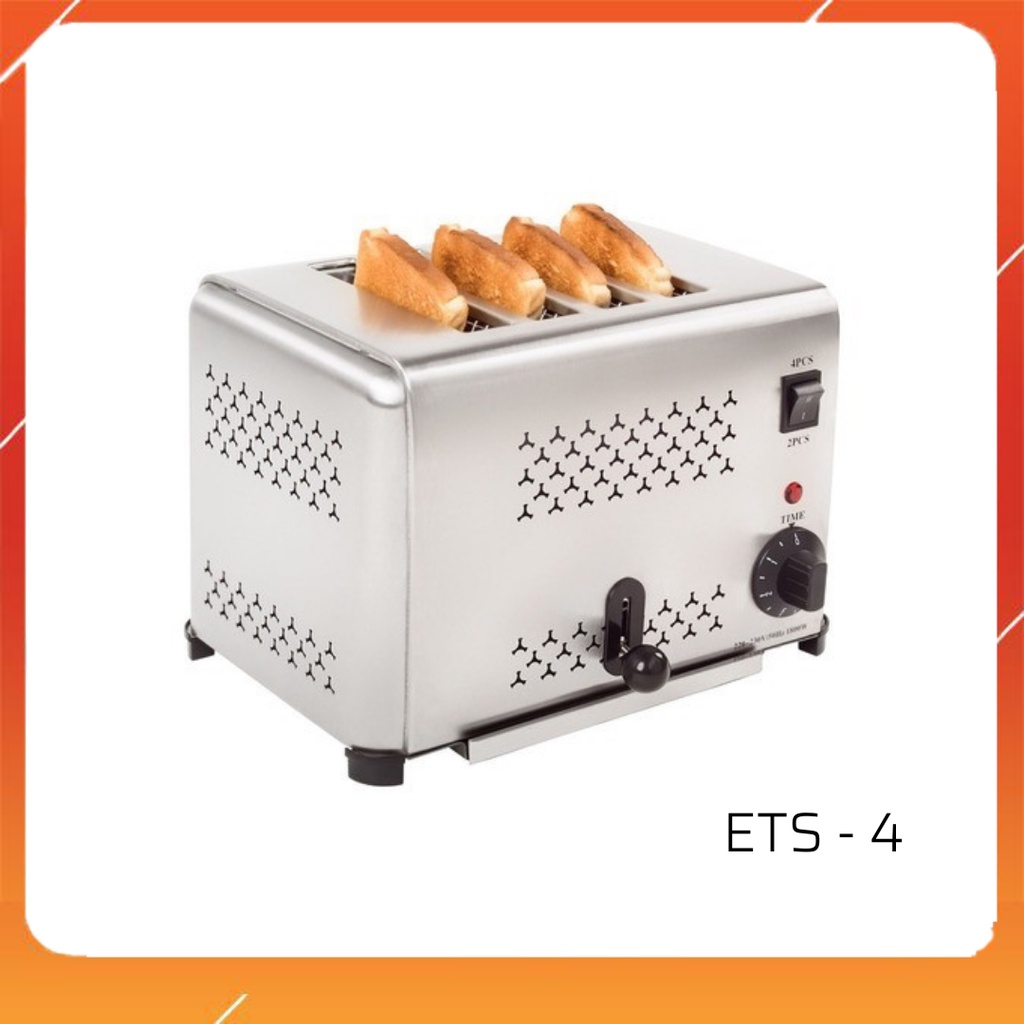 MÁY NƯỚNG BÁNH MÌ ETS - 4 NGĂN | Shopee Việt Nam