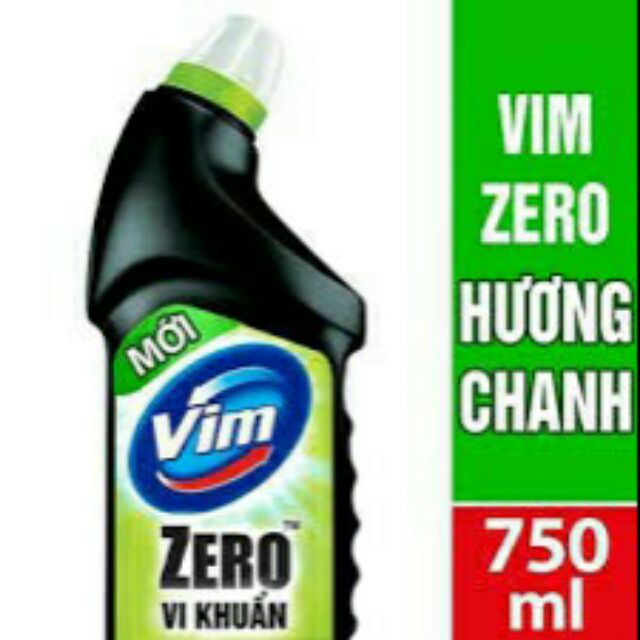 Vim ZERO hương chanh (chai 750ml) | Shopee Việt Nam