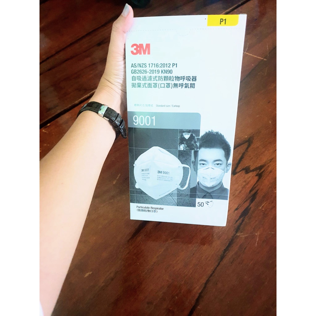 Khẩu trang 3M 9001 Chính Hãng (Hộp 50 cái) | Shopee Việt Nam