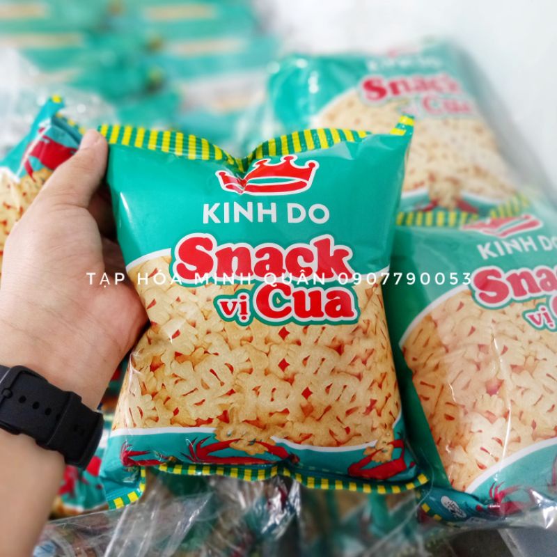 LỐC 10 BỊCH SNACK CUA KINH ĐÔ 32G/BICH | Shopee Việt Nam