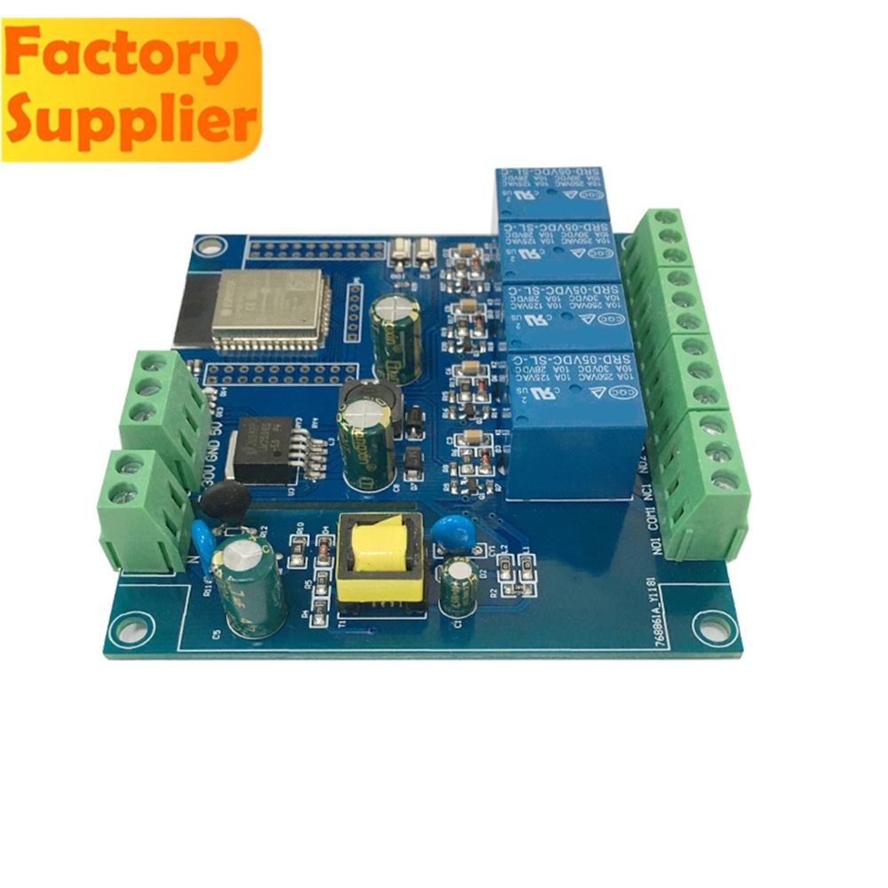 Mô Đun Rơ Le Phát Triển ESP32 WIFI Bluetooth 4 Kênh AC DC ESP32 ... Mô Đun Rơ Le Phát Triển ESP32 WIFI Bluetooth 4 Kênh AC DC ESP32 ...