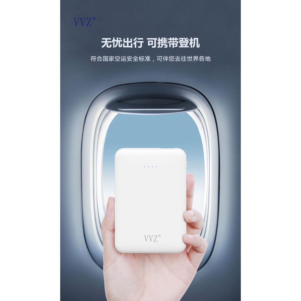 Pin dự phòng chính hãng VVZ dung lượng 5000mAH | Shopee Việt Nam