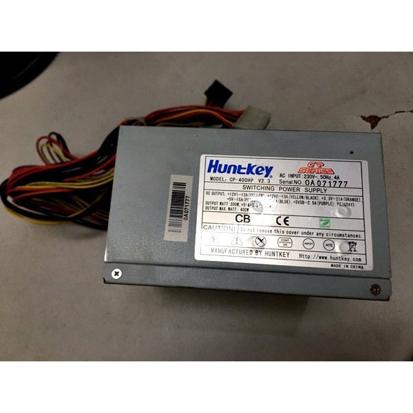 Nguồn hunkey 400w CP400HP công suất thực cũ chính hãng | Shopee Việt Nam