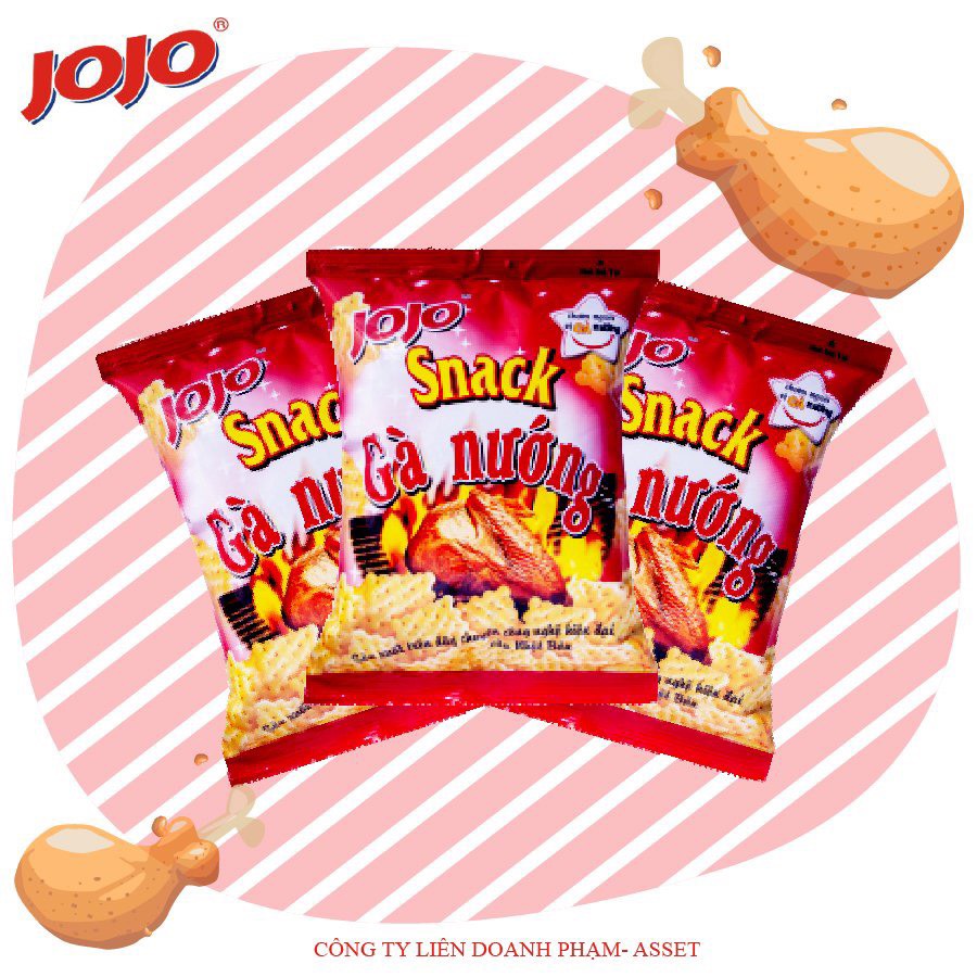 SNACK JOJO GÀ NƯỚNG 35G | Shopee Việt Nam