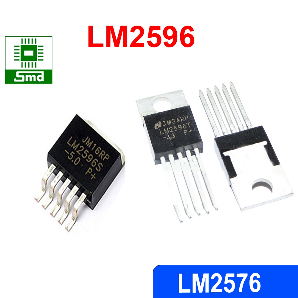 IC nguồn Buck LM2596S LM2596T TO220(5) TO263 SMD Hạ áp ổn áp DC-DC LM2596 LM2576 LM2596HVS 3V3 ...