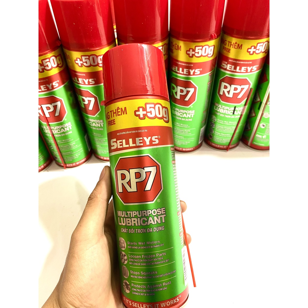 Chai Xịt Chống Rỉ Sét Và Bôi Trơn Selleys RP7 350g Siêu Xịn | Shopee ...
