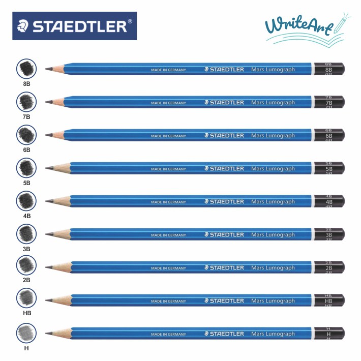 Bút chì kĩ thuật STAEDTLER MARS LUMOGRAPH 100 | Shopee Việt Nam