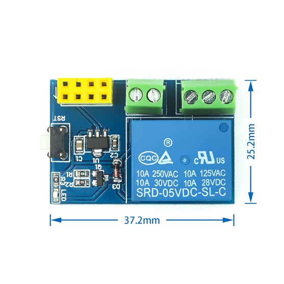 MẠch Relay Adapter Esp8266 Esp 01 Esp 01s Không Bao Gồm Esp8266