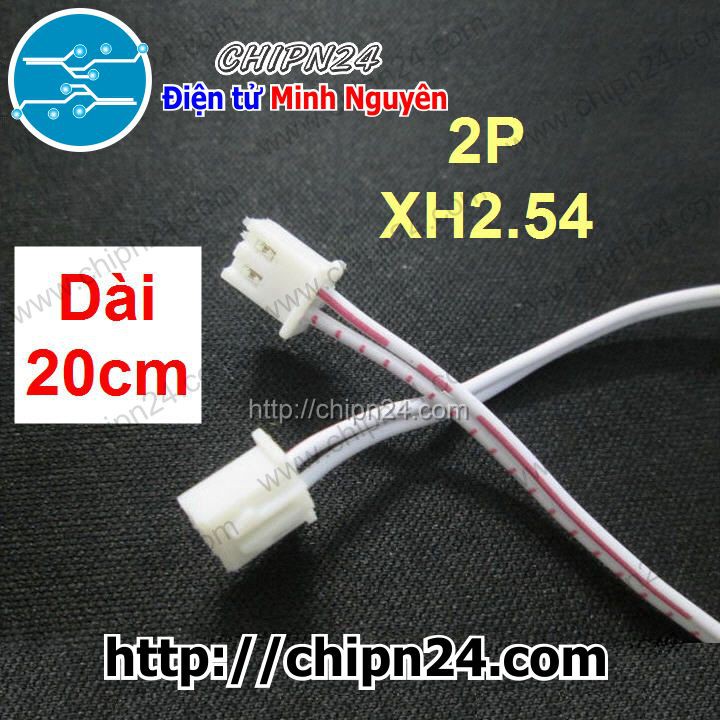 [4 SỢI] (D129) Dây bẹ 2p 20cm XH2.54mm (Dây bus, Dây cáp) | Shopee Việt Nam