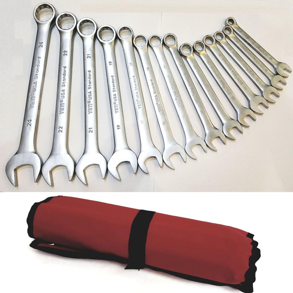 Bộ cờ lê 14 chi tiết Yeti 8-24mm (Bạc)[HTS][BDC] | Shopee Việt Nam