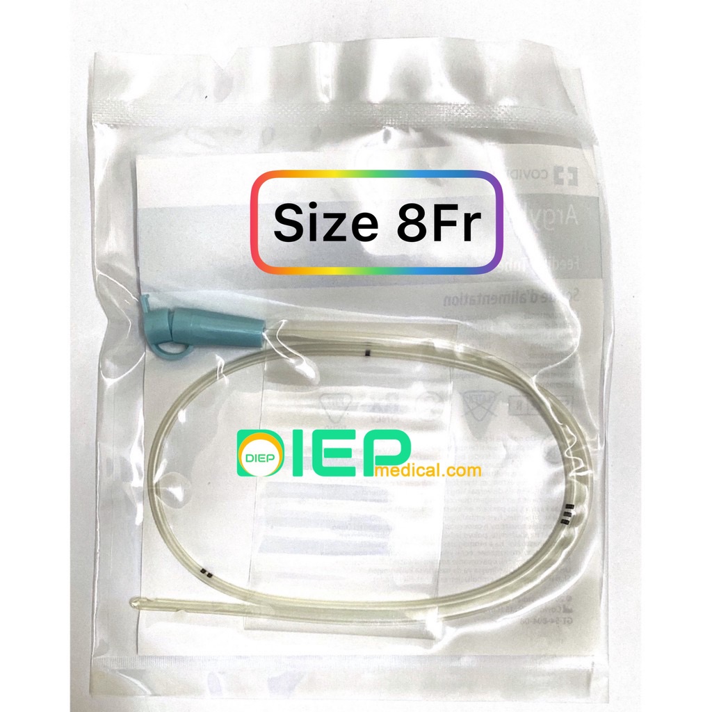 ARGYLE FEEDING TUBE SIZE 5Fr/6Fr/8Fr/10Fr - Dây nuôi ăn mũi - dạ dày ...