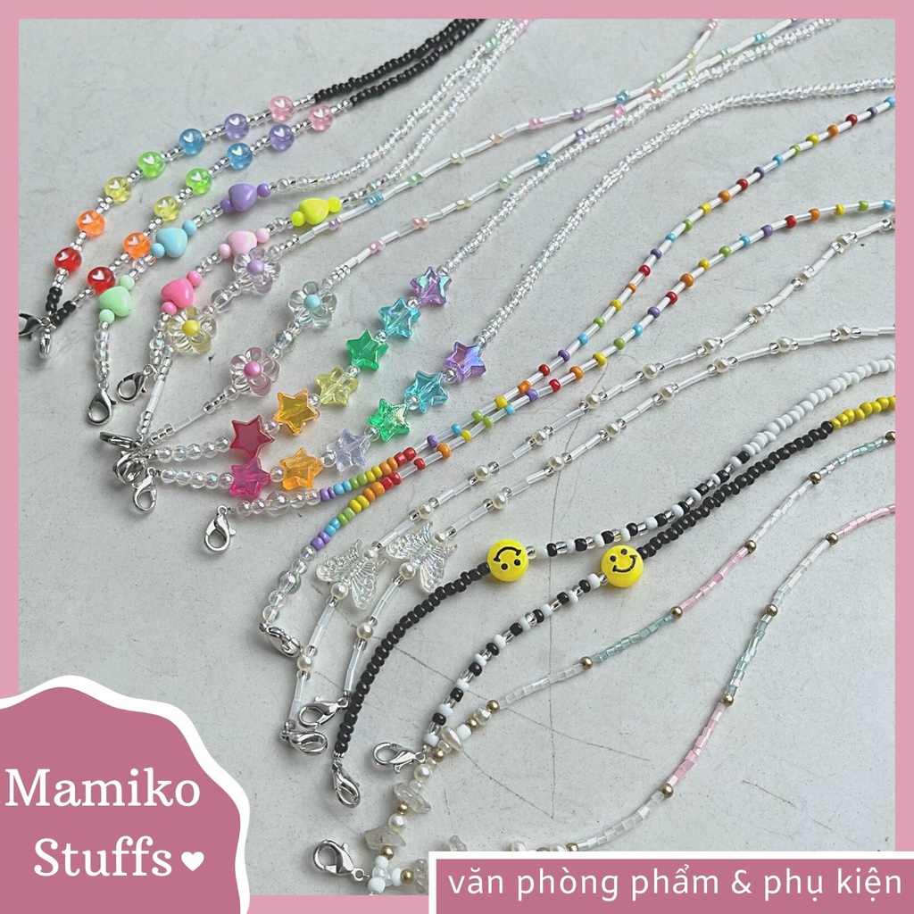 DÂY ĐEO KHẨU TRANG - MASK STRAPS BEADS | Shopee Việt Nam