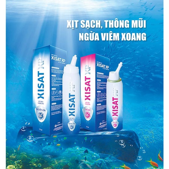 Nước xịt mũi XISAT, DR.MUỐI | Shopee Việt Nam