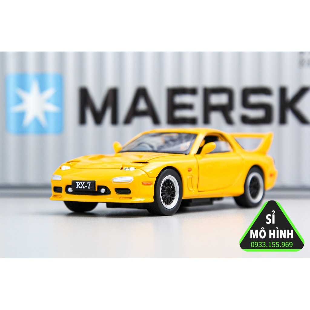 Mô hình xe Mazda RX7 1:32 Vàng | Shopee Việt Nam
