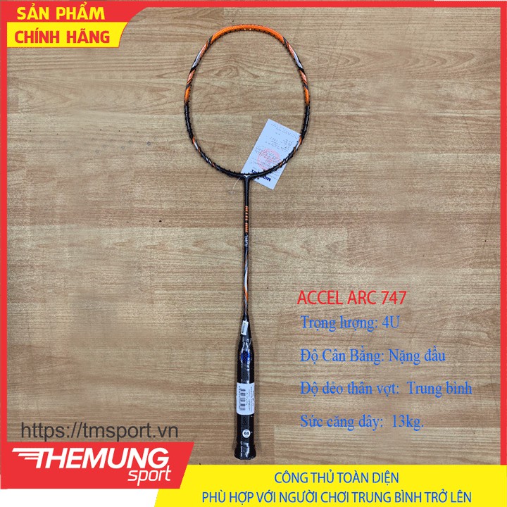 Vợt Cầu Lông Mizuno Accel ARC 747 Nặng Đầu Thiên Công | Shopee Việt Nam